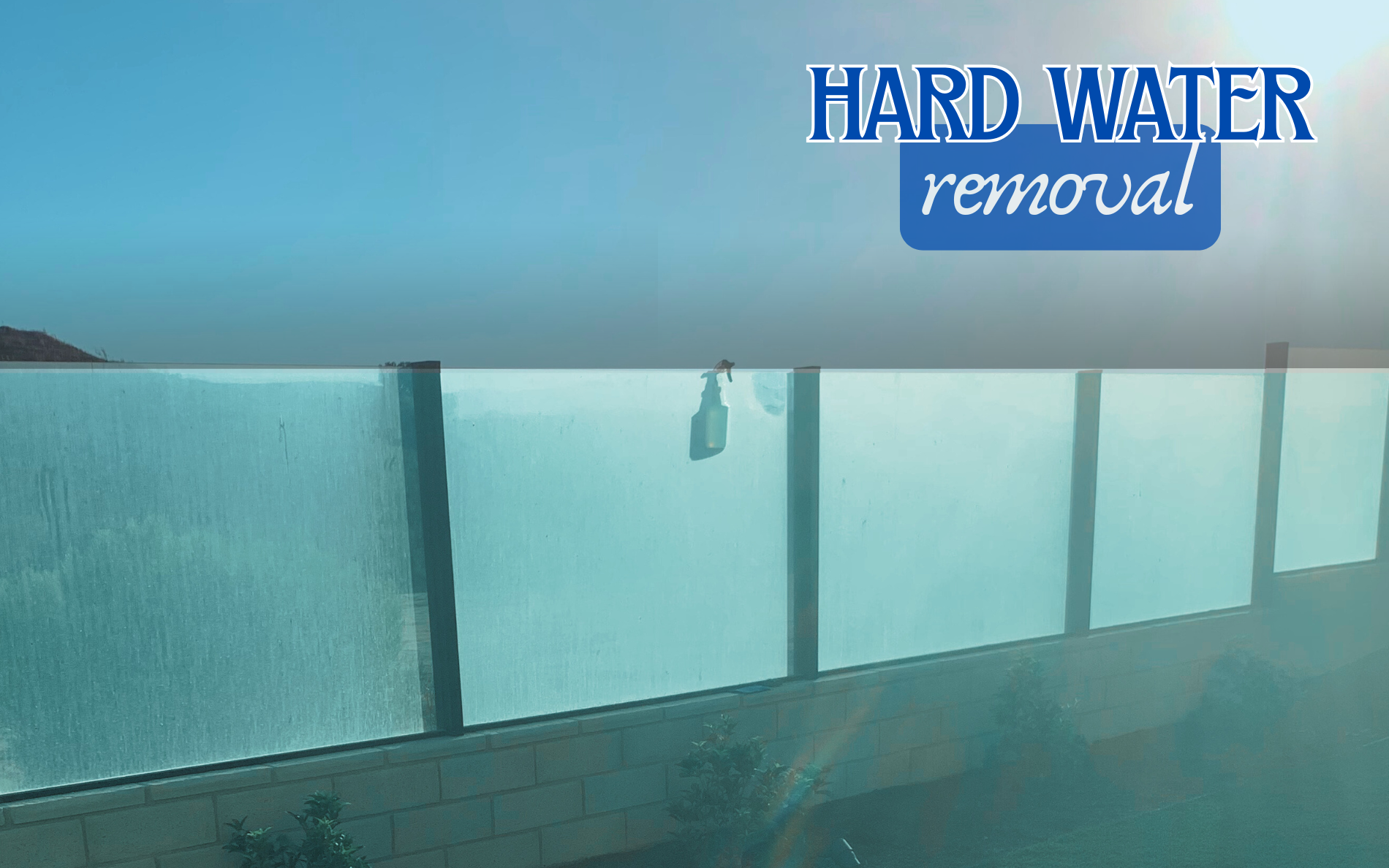 Hard-water stain removal - CC Surface Restoration